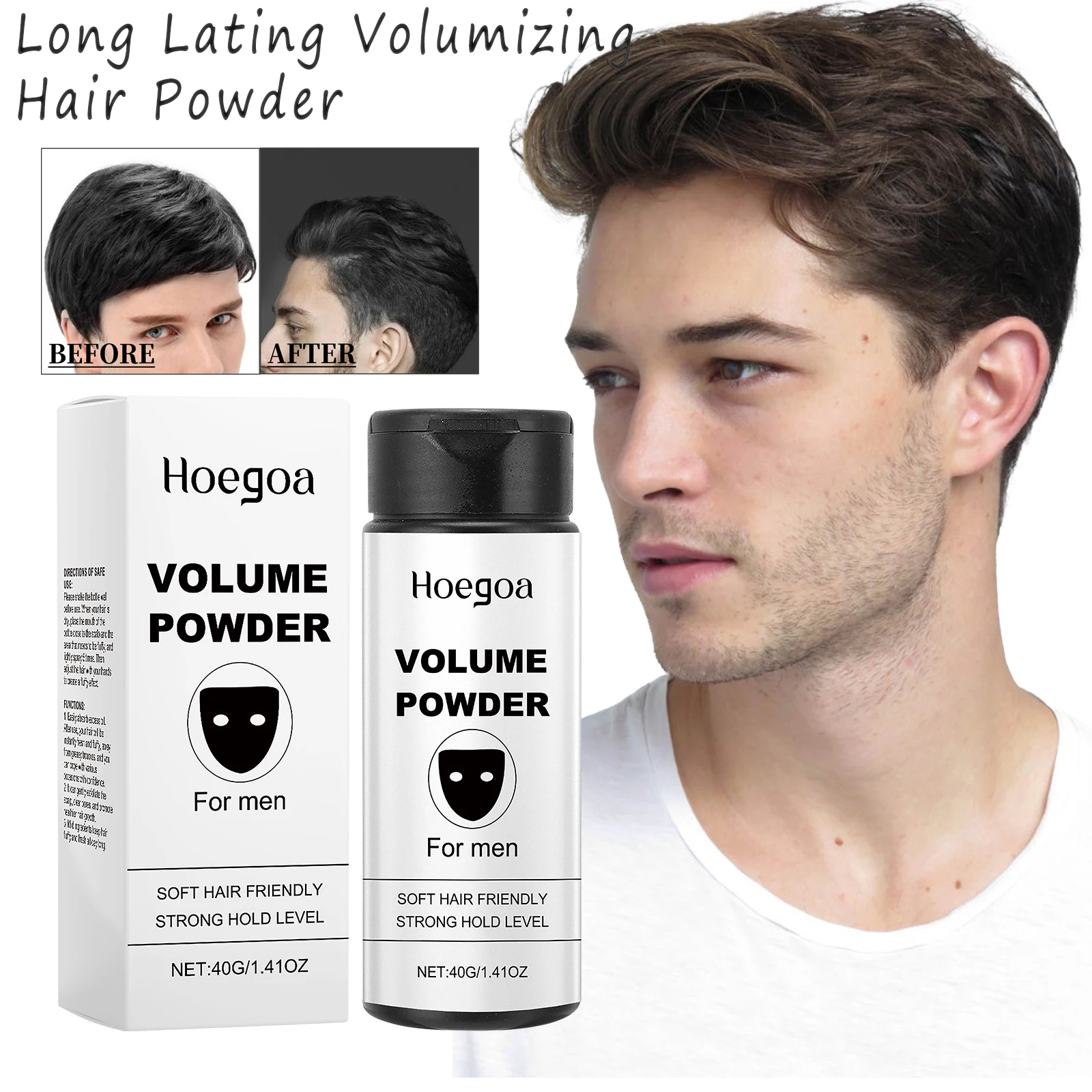 Volumizing Hair Powder Long-Lasting Oil Control Fluffy Hair Powder ...