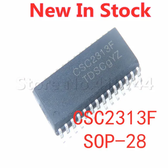 Chip de Audio estéreo SMD CSC2313F CSC2313 SOP-28 CSC2313S CSC2313 SSOP ...