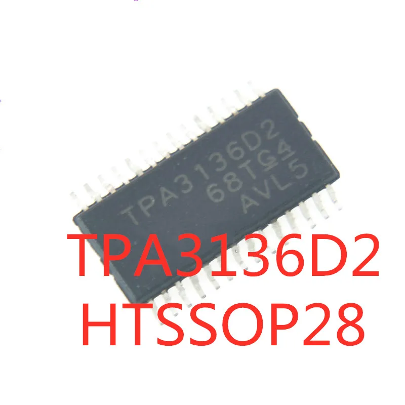 2PCS/LOT TPA3136 TPA3136D2 TPA3136D2PWPR HTSSOP-28 SMD audio amplifier ...