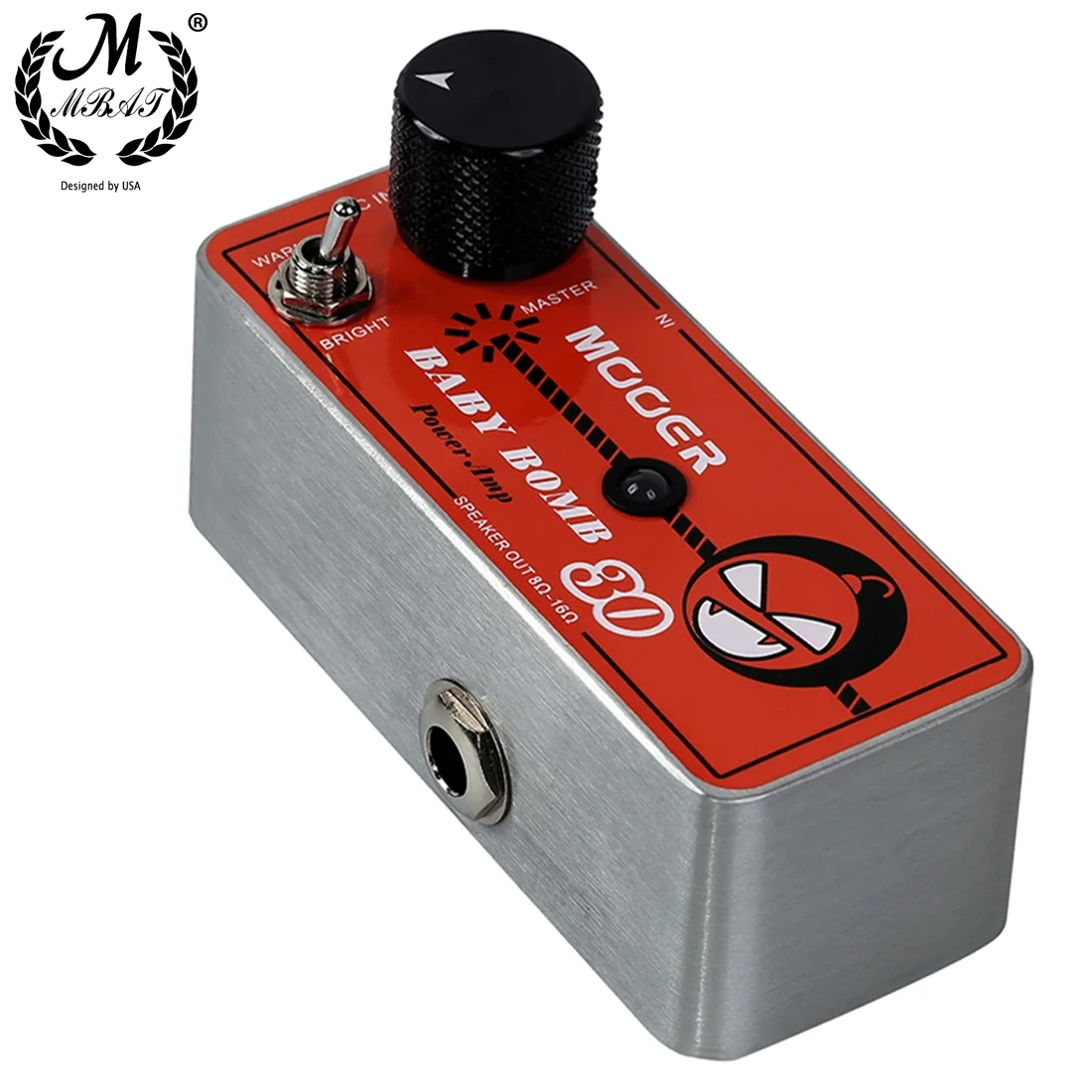 MOOER-Guitar-Pedal-BABY-BOMB-30-Digital-Micro-Power-Amp-Amplifier-Max-30W-Output-Overcurrent ...