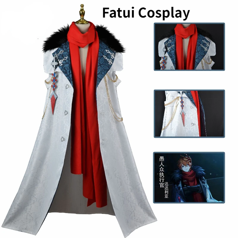 Capa-ejecutiva-de-Cosplay-de-Anime-de-piel-Fatui-Tartaglia-uniforme-de ...