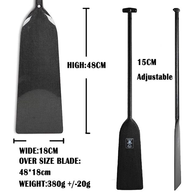 380g Full Carbon Fiber Dragon Boat Paddle IDBF Approved Dragon Boat ...