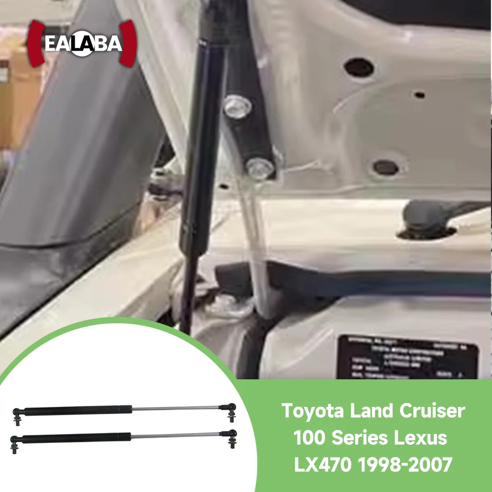 2pcs For Toyota Land Cruiser 100 Series Lexus LX470 98-07 Front Bonnet ...