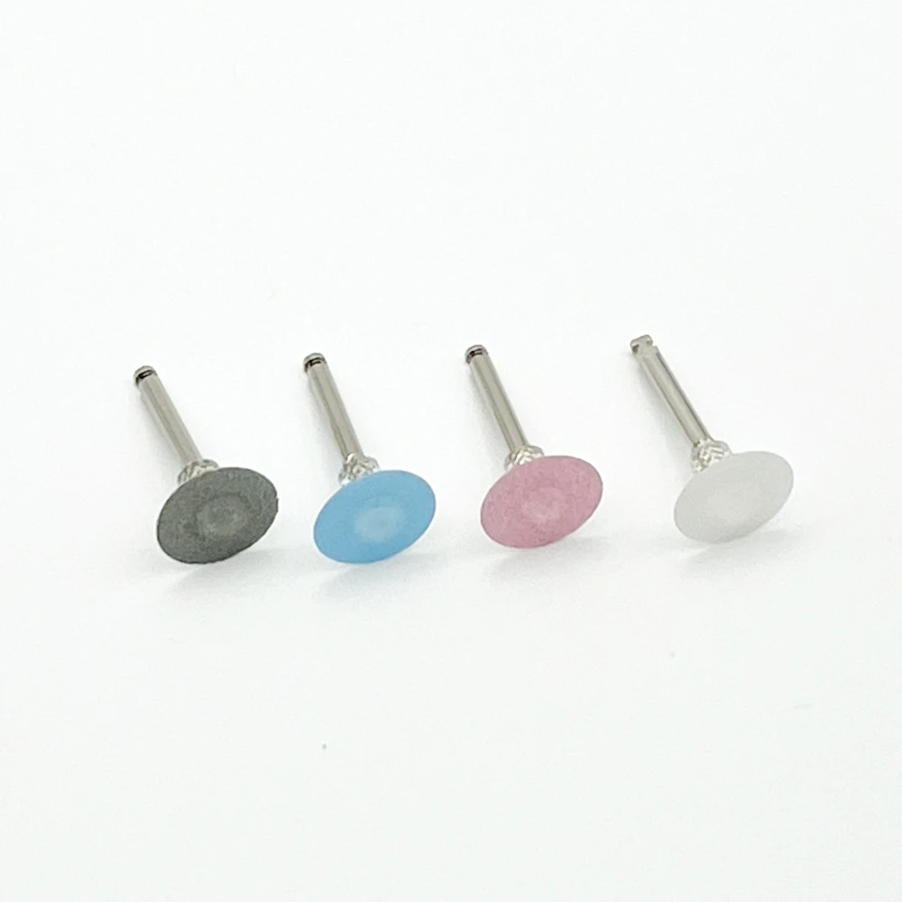 20pcs Dental Finishing Polishing Disc Dental Polisher Disc with Mandrel ...