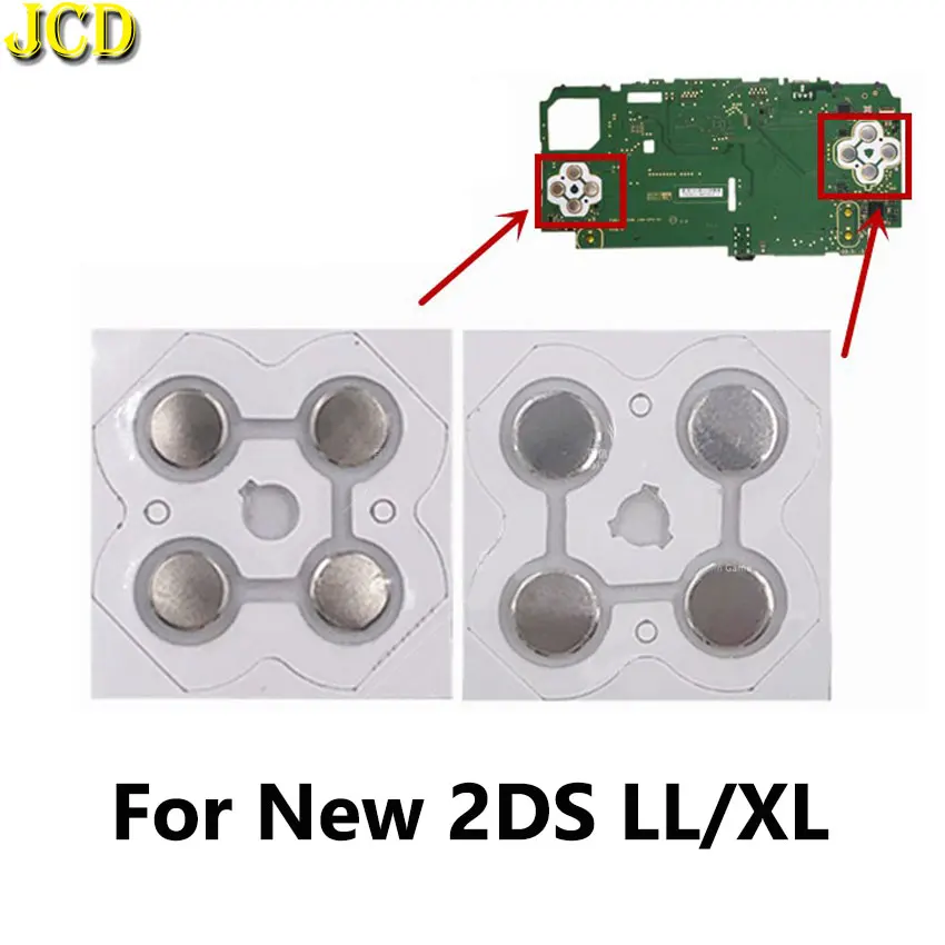 JCD For New 2DS LL XL Controller D Pads D Pad ABYX Left Right Metal ...