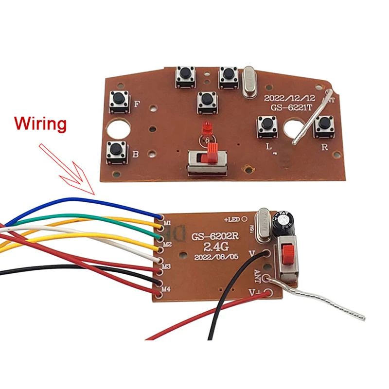 2-4G-Seven-Channel-Circuit-Board-Sliding-Rotating-Remote-Control-Car ...