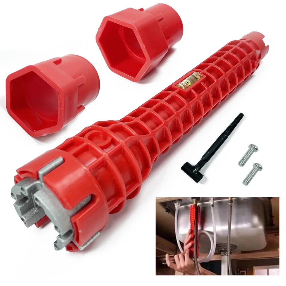 5 8 In 1 Multifunction Key Plumbing Multi Key Flume Wrench Sink 5 8 In 1 Multifunction Key Plumbing Multi Key Flume Wrench Sink