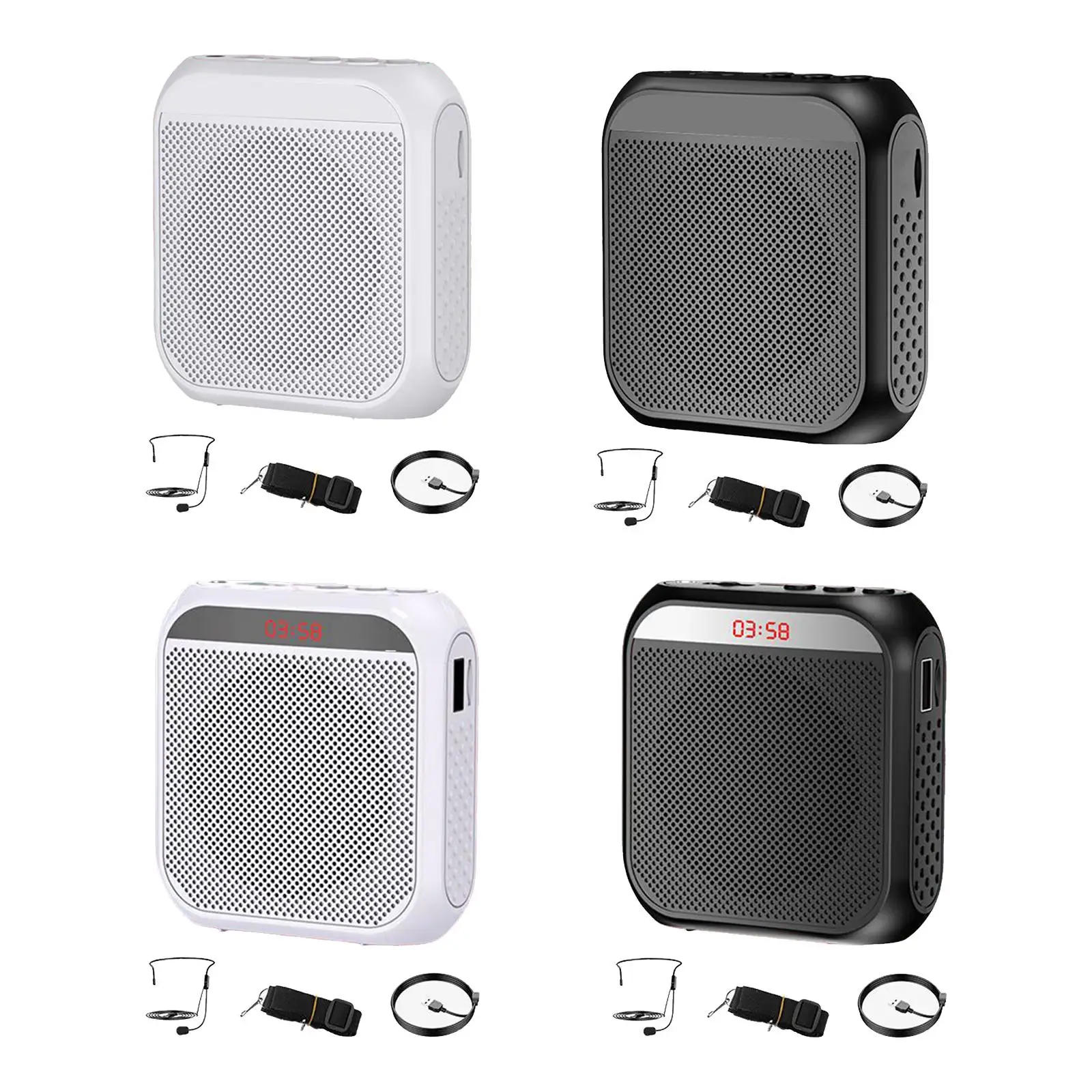 Mini-Voice-Amplifier-2200mAh-Rechargeable-Mini-Speaker-Personal-Voice ...