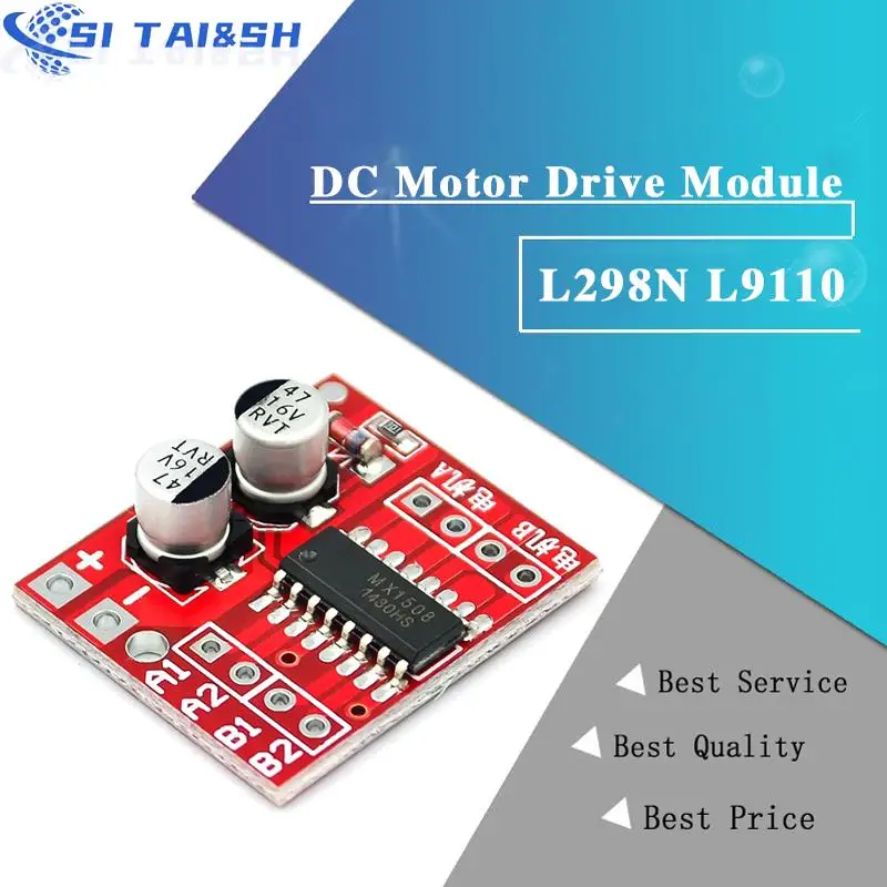 5a 2 Way Dc Motor Driver Module Pwm Speed Dual H-bridge Stepper L298n ...