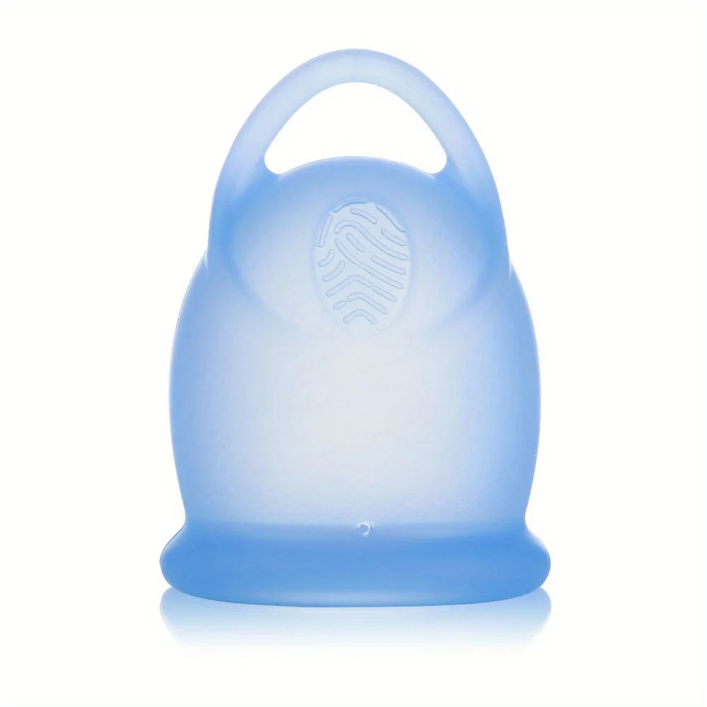 Copa menstrual con anillo, tampón y compresa de fácil extracción ...