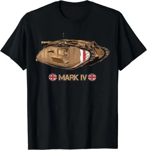 NEW LIMITED Vintage World War 1 British Tank Mark IV Male WW1 Gift T ...