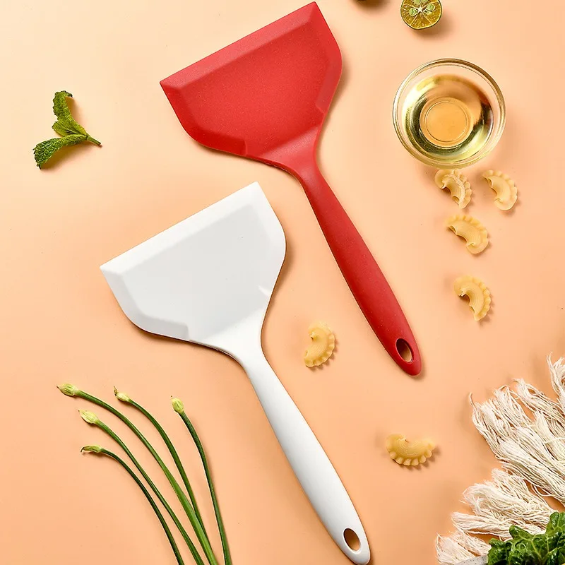 Heat-resistant-Tippan-cooking-spatula-Transparent-two-color-silicone ...