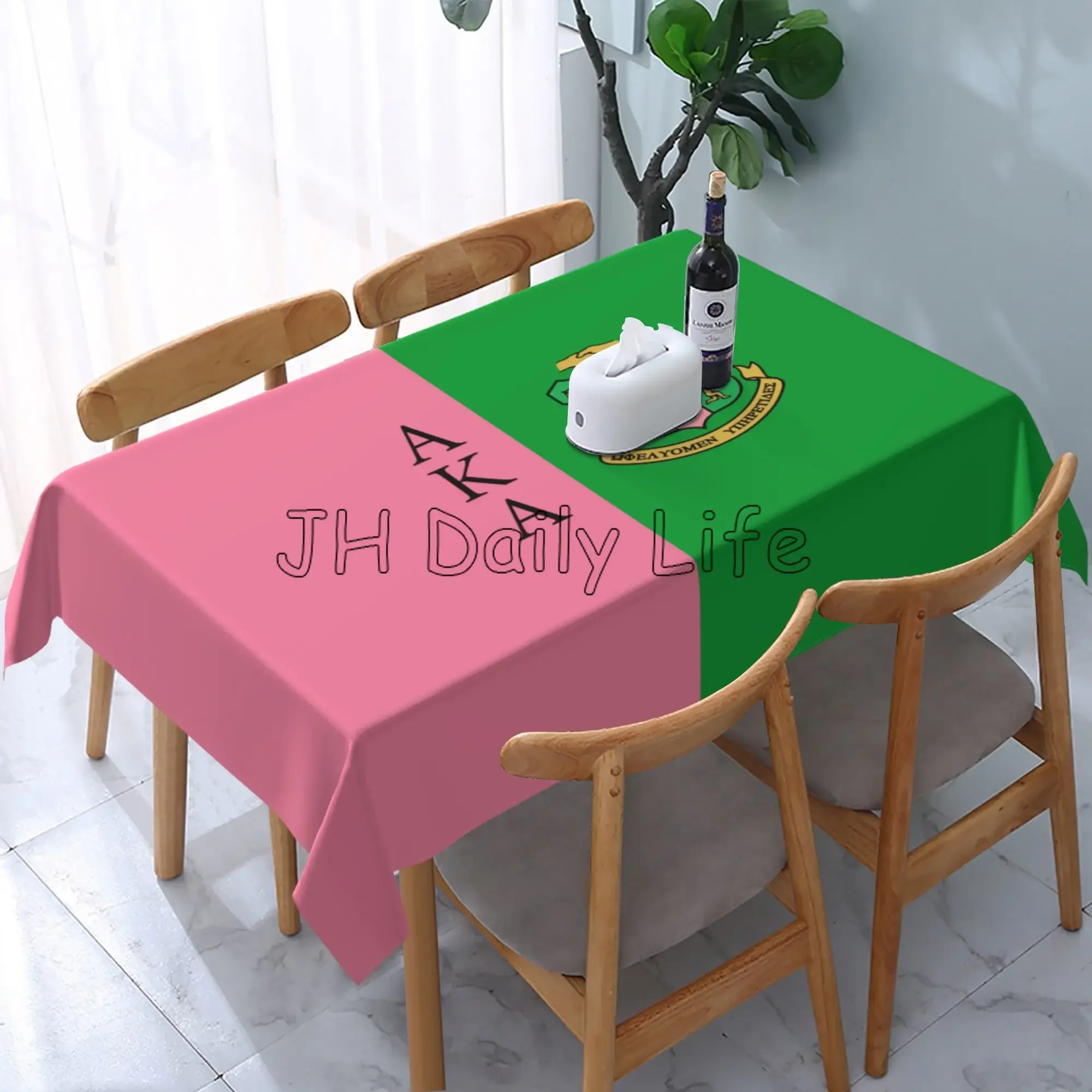 AKA-Sorority-Tablecloth-60x90-Inch-Rectangle-Table-Cover-Washable ...