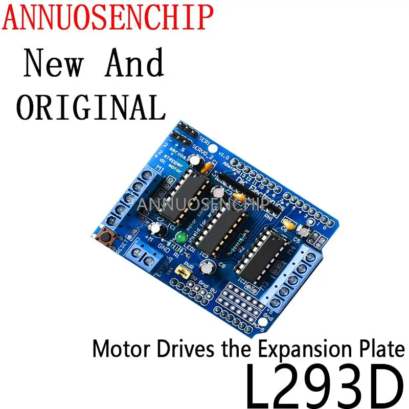 Motor-Control-Shield-FOR-Arduino-Motor-Shield-L293D-Motor-Drive ...