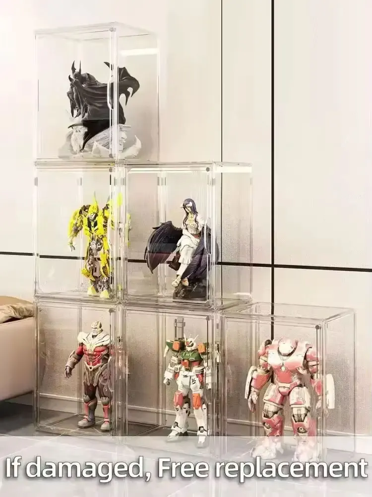 Super Big Storage Box Organizer for Fingures Acrylic box Blind Box ...