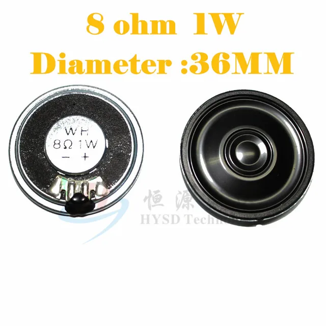 Ultra-thin Horn speaker 4/8/16/32 ohms 0.5W 1W 2W 3W Diameter 20mm 23mm ...