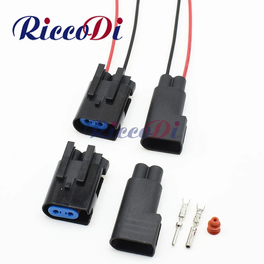 1 Set 2 Pin Automotive Motor Car Engine Lamp Socket Plug Wheel ABS ...