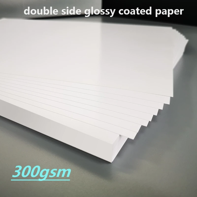 300gsm-A4-A3-Thick-Photo-Paper-Sheets-With-Double-Side-Glossy-Coating ...