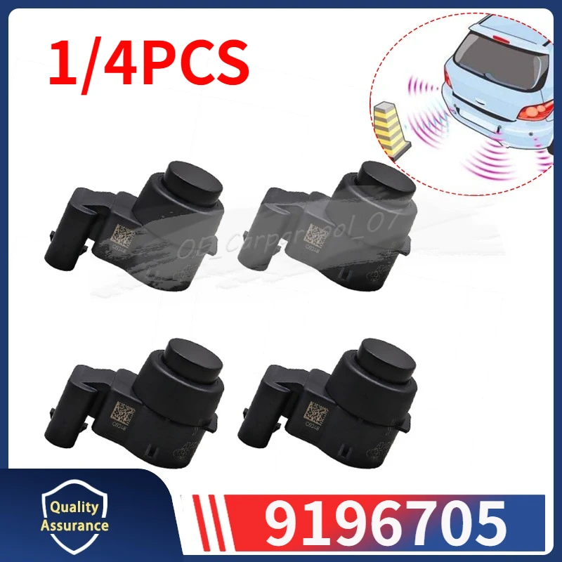 1/4 Uds sensores PDC 9196705 para BMW E81 E82 E84 E87 E88 E90 E91 E92 ...
