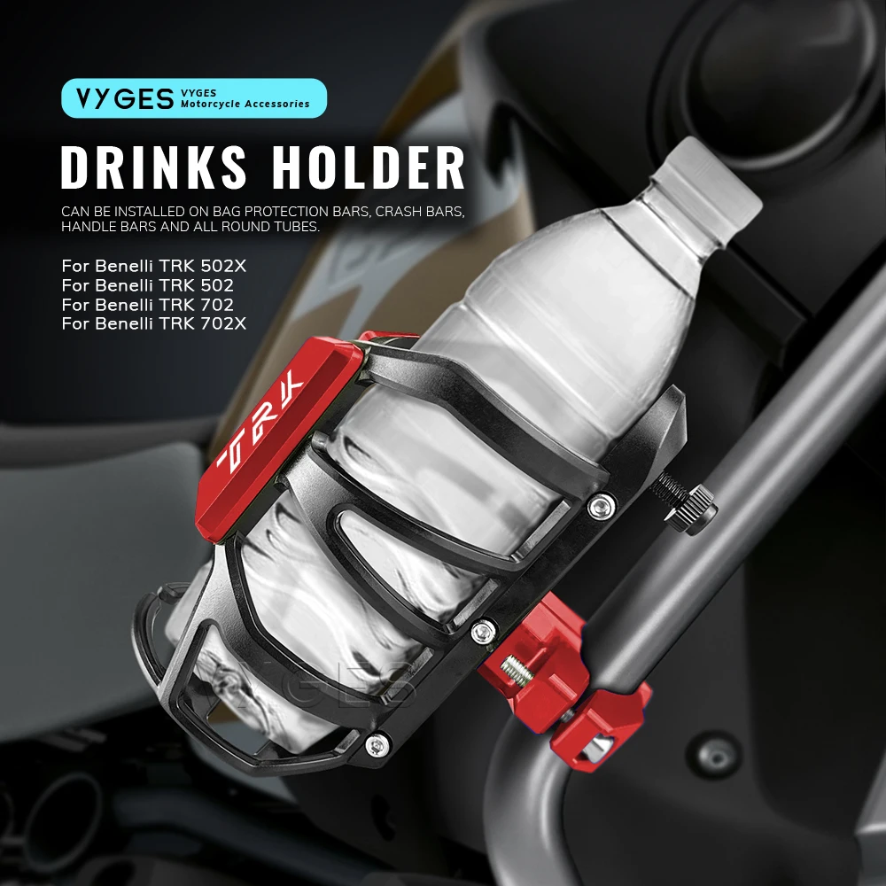 Motorcycle Beverage Water Bottle Cage Drinks Holder Water Cup Holder ...