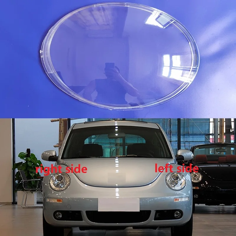 For-Volkswagen-VW-Beetle-2003-2012-Headlight-Lens-Cover-Headlight ...