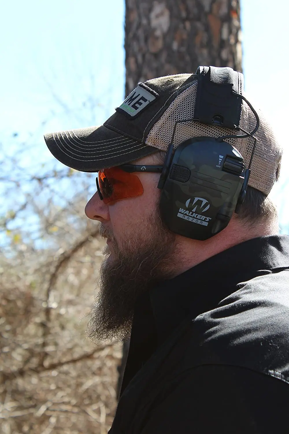 Casque d'amplification du son anti-bruit pour sports de plein air ...