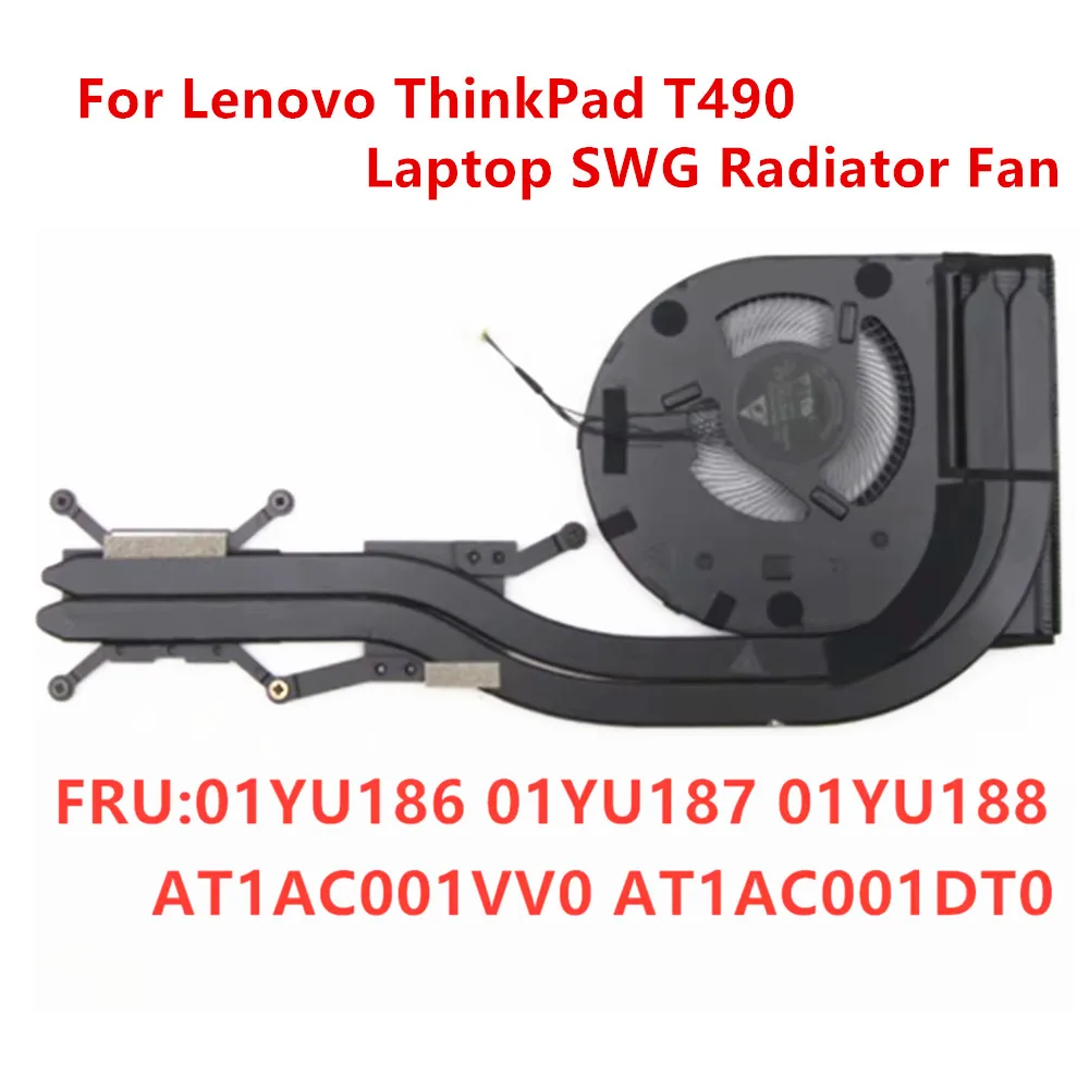 New-Orig-For-For-Lenovo-ThinkPad-T490-CPU-Cooling-Fan-Heatsink-Assembly ...