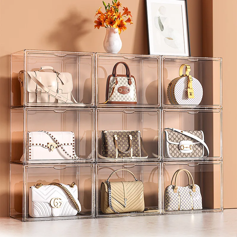 Handbag Storage Ideas IKEA? This Acrylic Cabinet Transformed My Closet ...