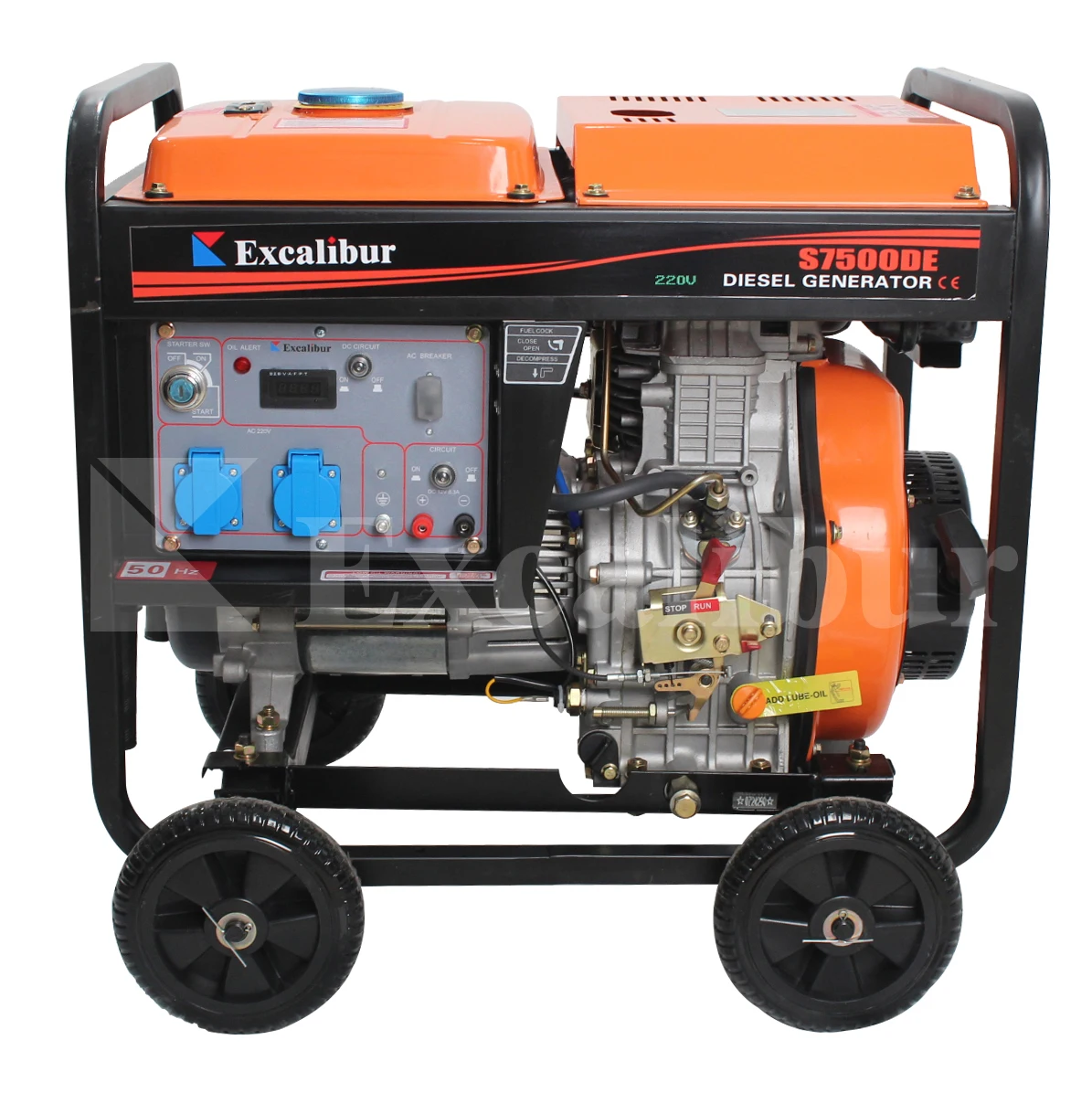 Manufacturers 5kva diesel generator super silent portable Open Type ...