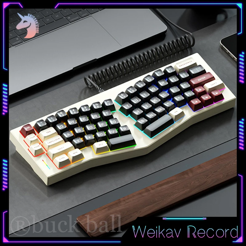 Weikav-Record-Alice-Mechanical-Gamer-Keyboard-Kit-Aluminium-Customized ...