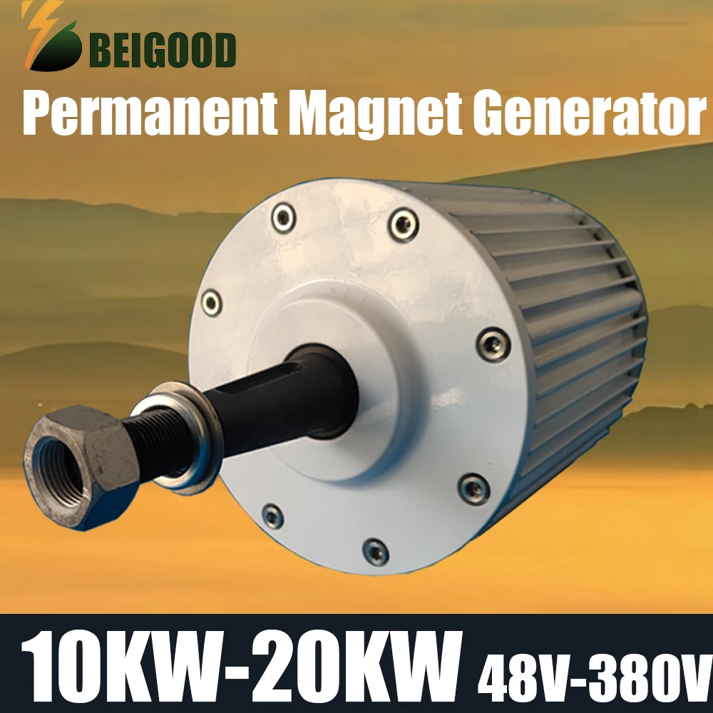 China-Factory-10KW-20KW-48V-380V-Low-Speed-Permanent-Magnet-Generator ...