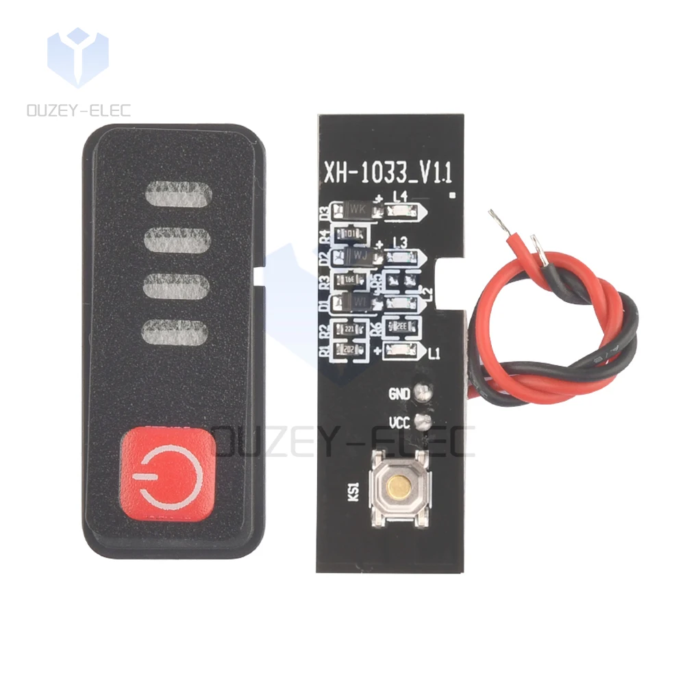 5S 18V 21V Battery Capacity Indicator Module with Power LED Display and ...