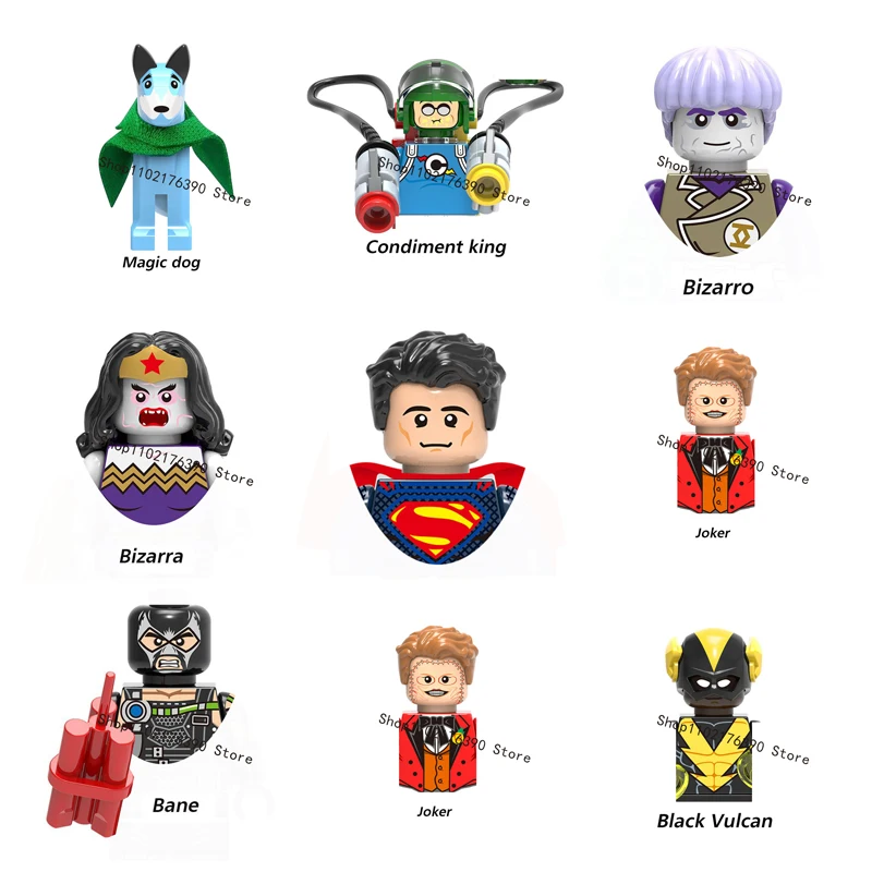 Batman-Building-Blocks-Mera-Killer-Frost-Riddler-Joker-Bricks-Toy-Bane ...