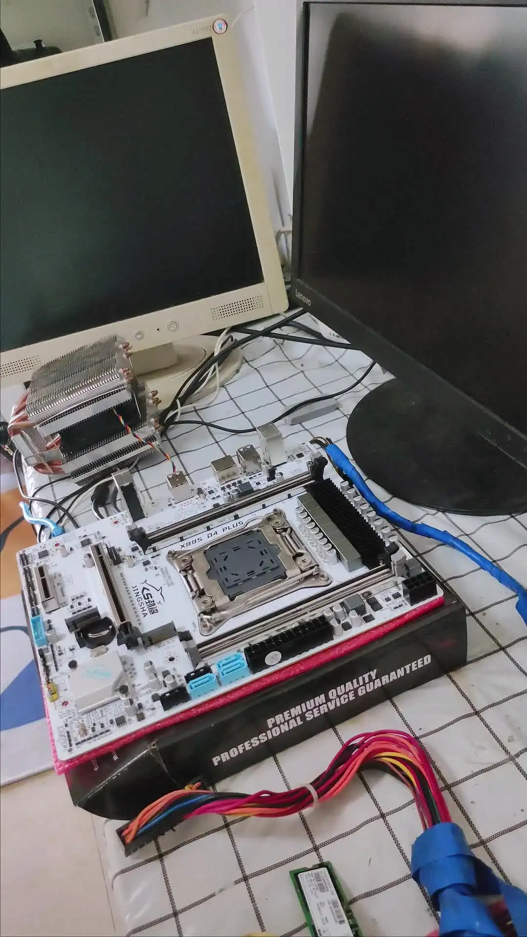 Комплект материнской платы XSJnewwold D4 PLUS X99 комплект Xeon ...