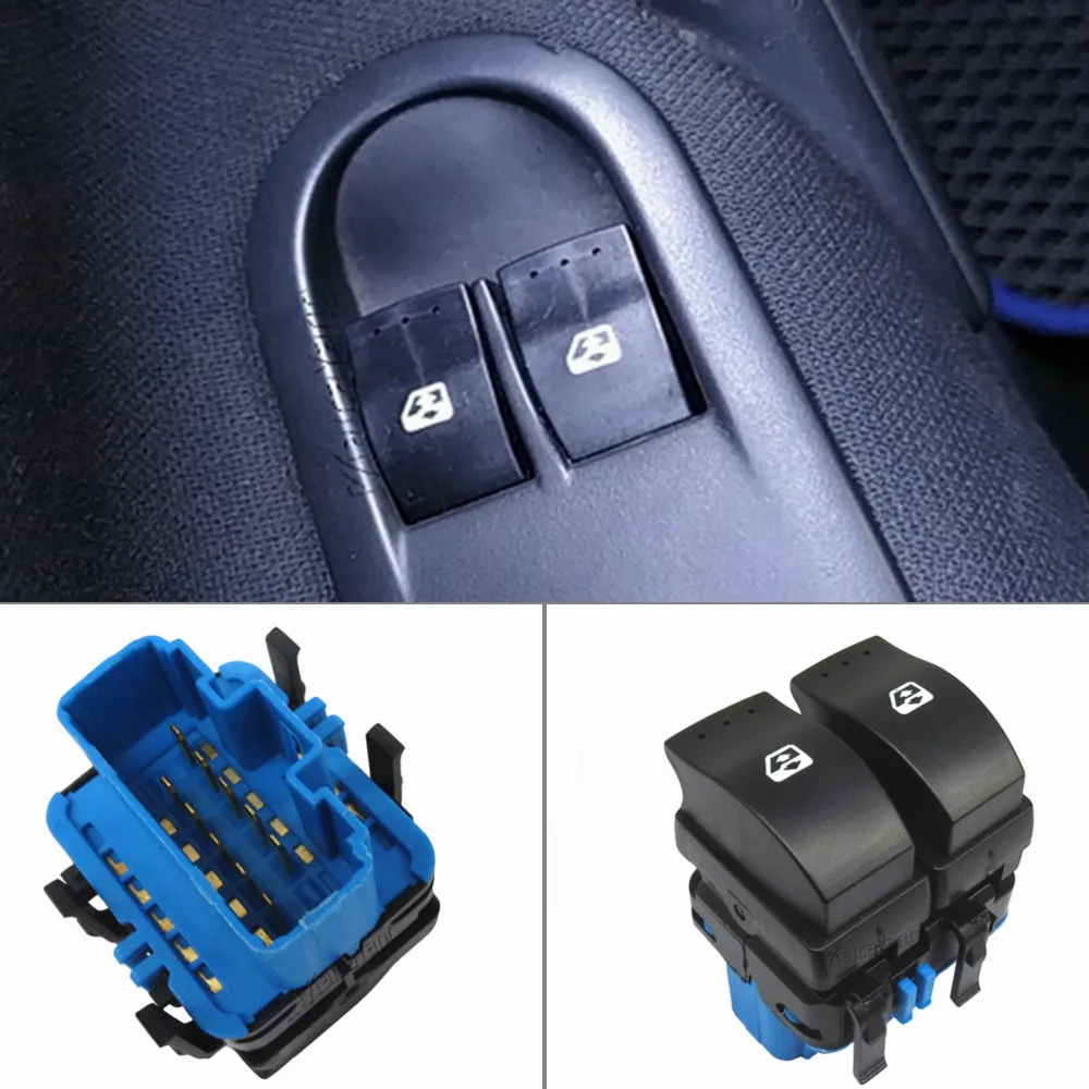 10-Pins-Electric-Window-Switch-Lifter-Switches-for-Renault-Megane-II ...