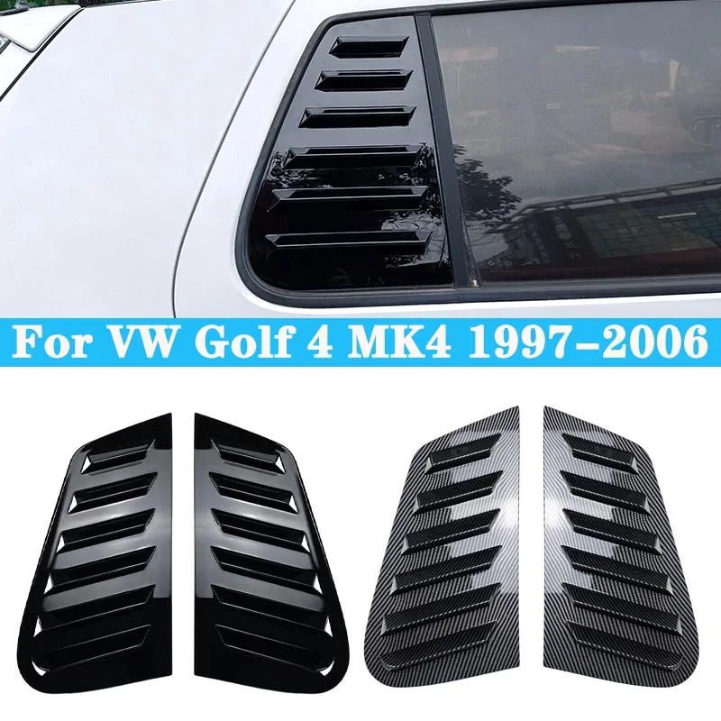 For-Volkswagen-VW-Golf-4-MK4-Car-Rear-Window-Shutter-Cover-Trim-Window ...