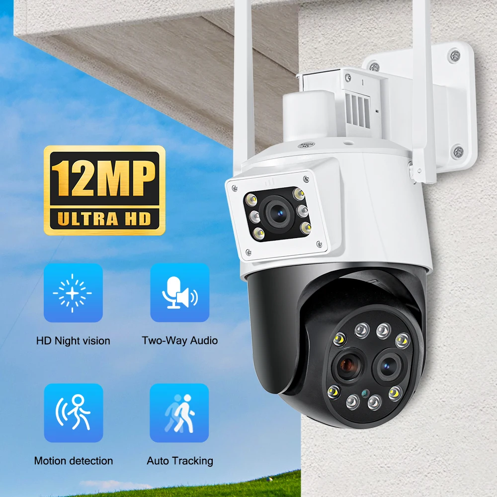 Outdoor-6K-12MP-Wifi-IP-Camera-with-10X-Optical-Zoom-Three-Len-Lens ...