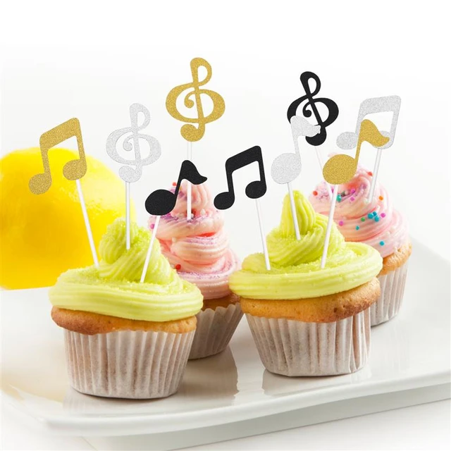 Music Cupcake Decorations