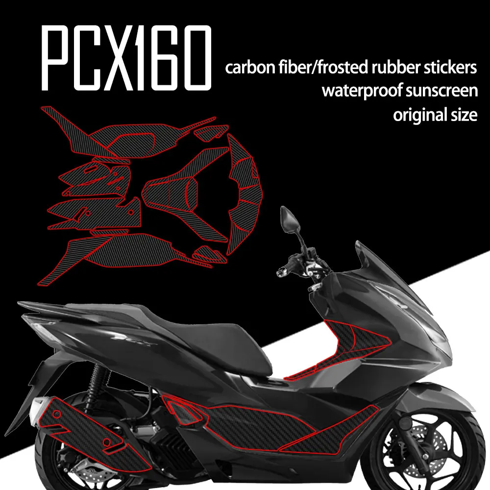 Motorcycle-Accessories-Film-Refitting-Sticker-Carbon-Fiber-Full-Body ...