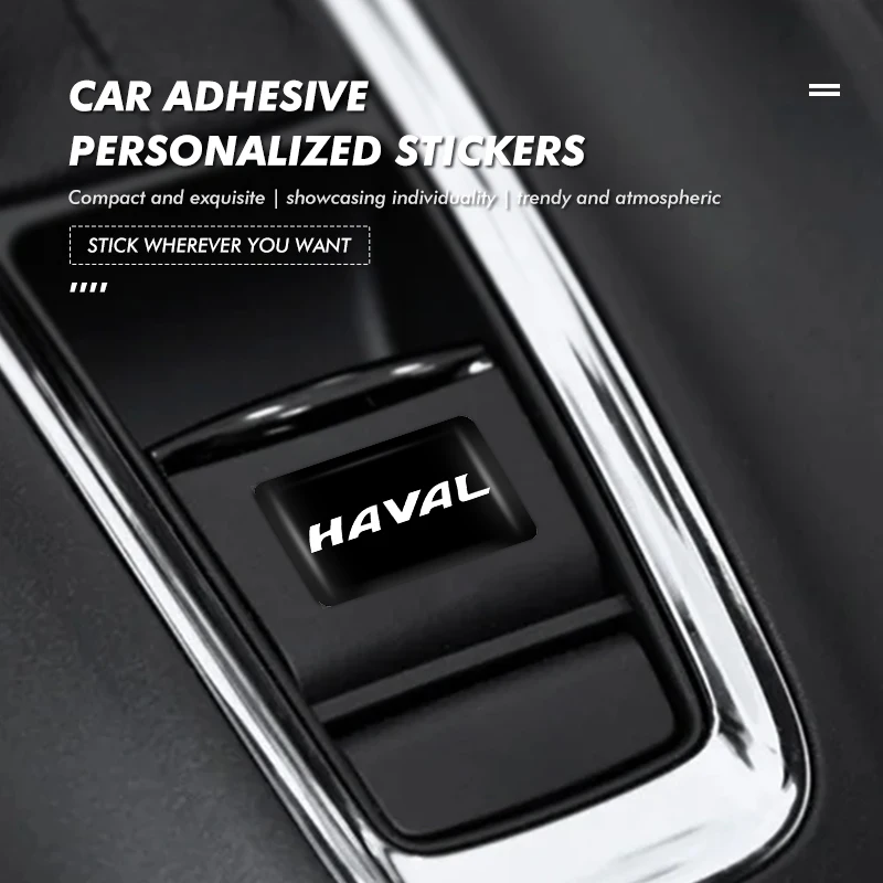 Car-Adhesive-Square-Center-Console-Personalized-Stickers-For-Haval-F7 ...