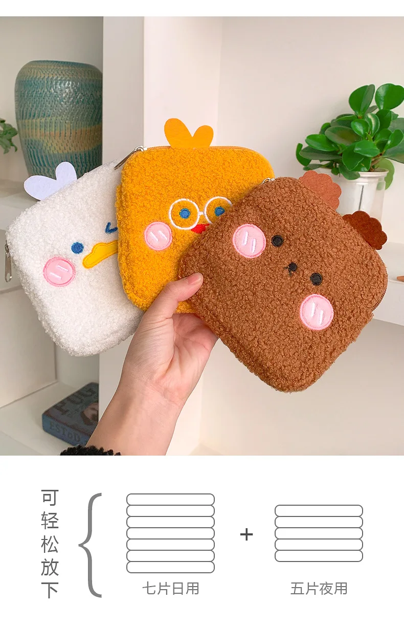 Плюшевая косметичка eTya | AliExpress