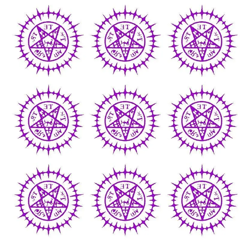 Black Butler Pentagram Tattoo