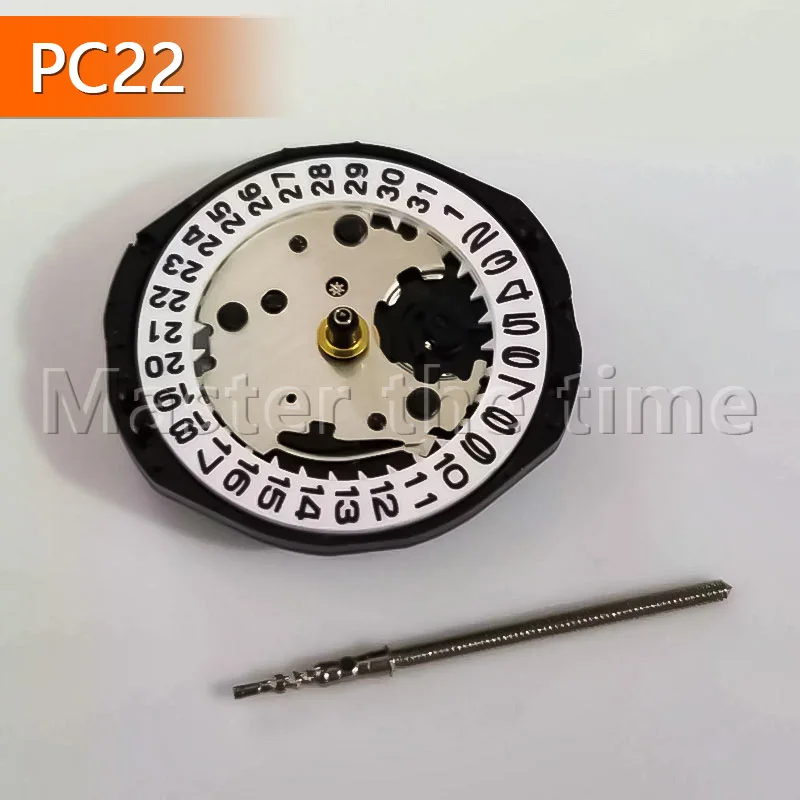 New Japanese Quartz Movement PC22A Three-Handed Watch Mechanism with ...