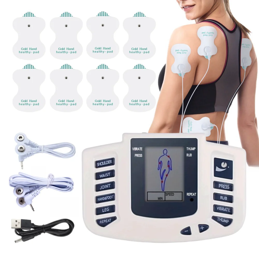 8-Modes-EMS-Electric-Muscle-Stimulator-Digital-Therapy-Health-Relax ...