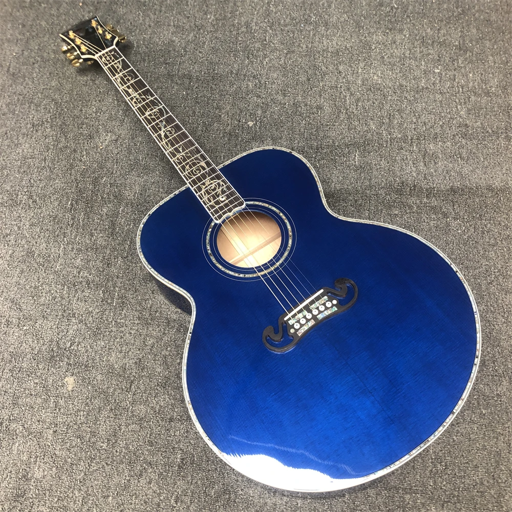 Blue Gibson Acoustic Guitars