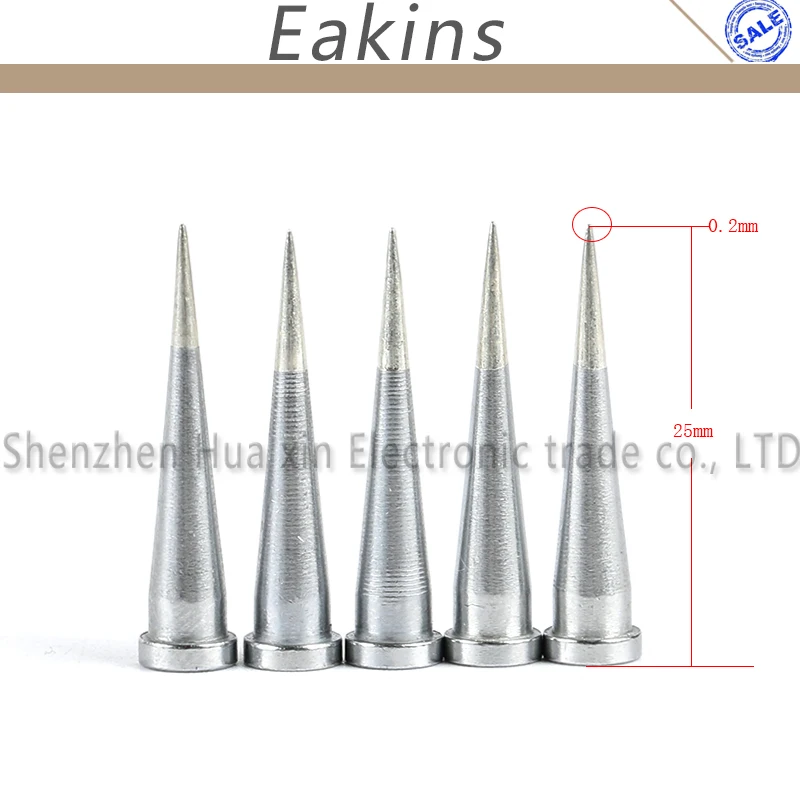 5pcs/set 0.2mm Lt1l Solder Tip Welding Head For Weller Wsp80 Wsp81 ...