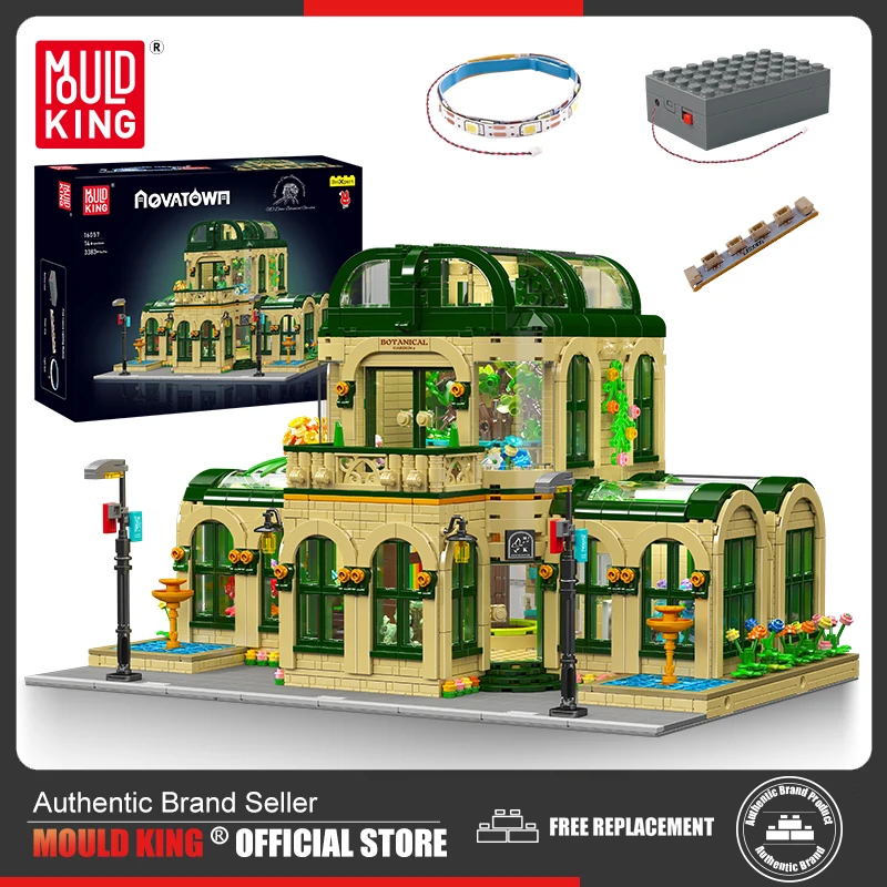 Mould-King-16057-Streetview-Building-Block-The-MOC-Dome-Bontanical ...