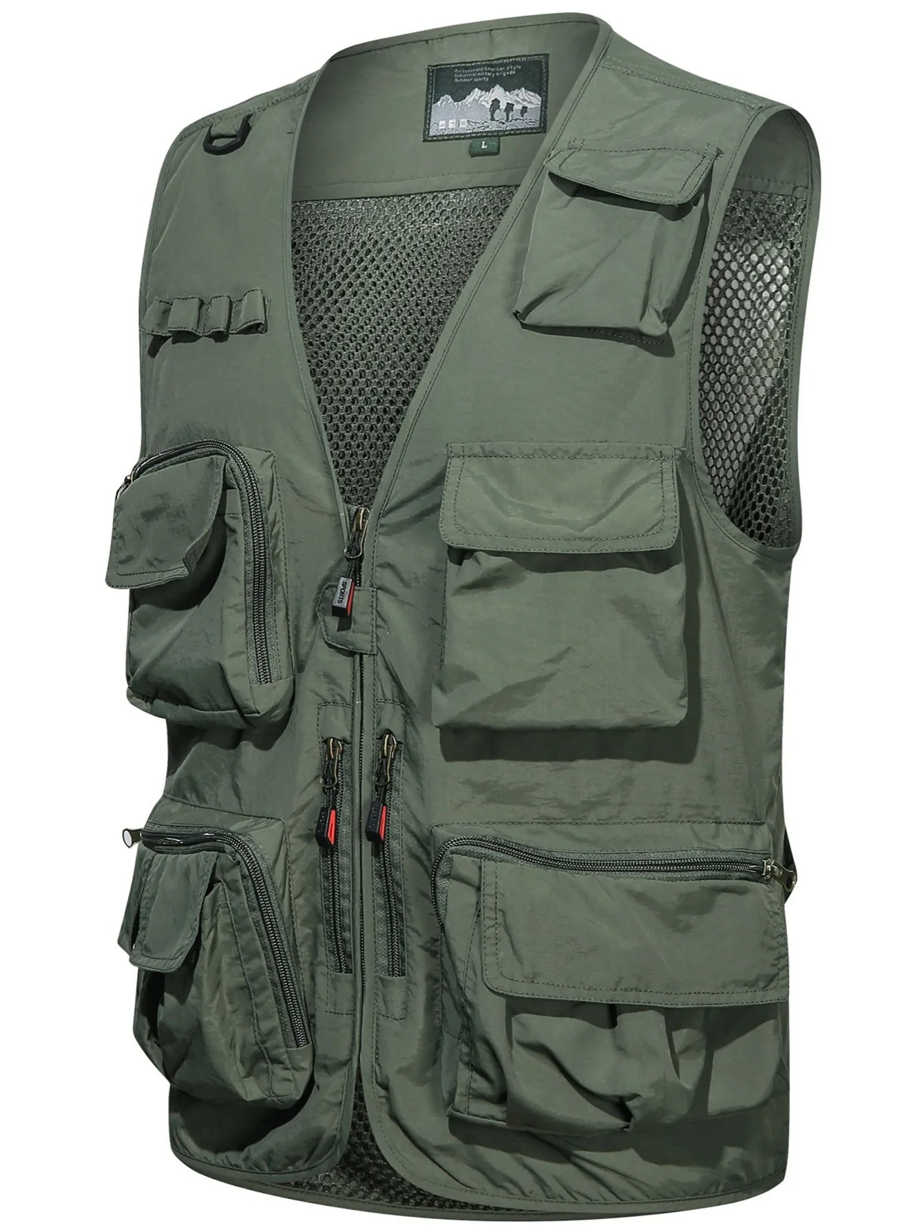 Tactical-Vest-For-Men-Sleeveless-Hiking-Jacket-Working-Vest-Multi ...
