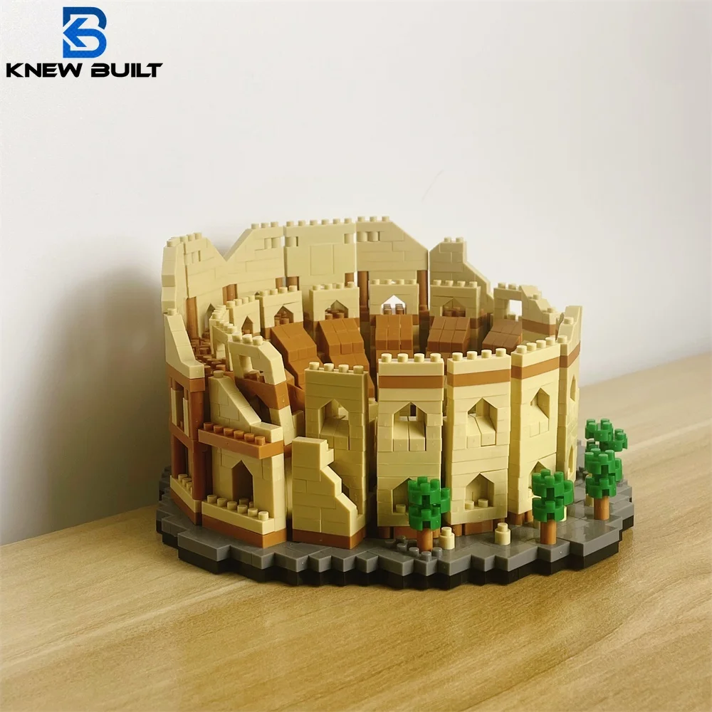 Knew-Built-Super-Mini-Coliseo-romano-Micro-bloques-de-construcci-n ...
