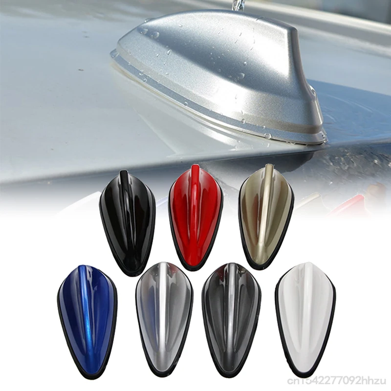 Car Roof Shark Fin Aerial Antenna Toppers Universal Auto Radio Fm ...